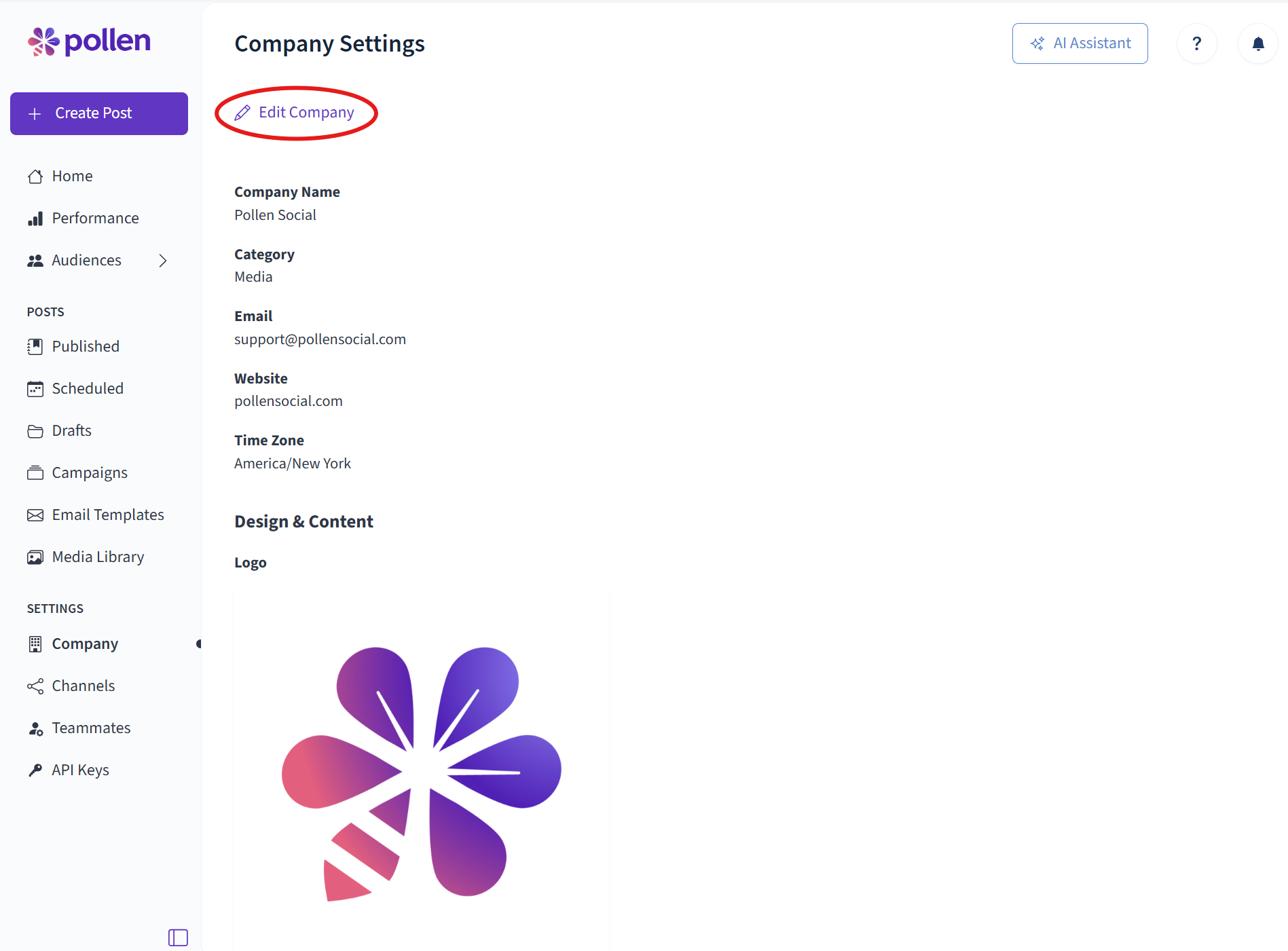How to Save Your Brand Colors in Pollen?